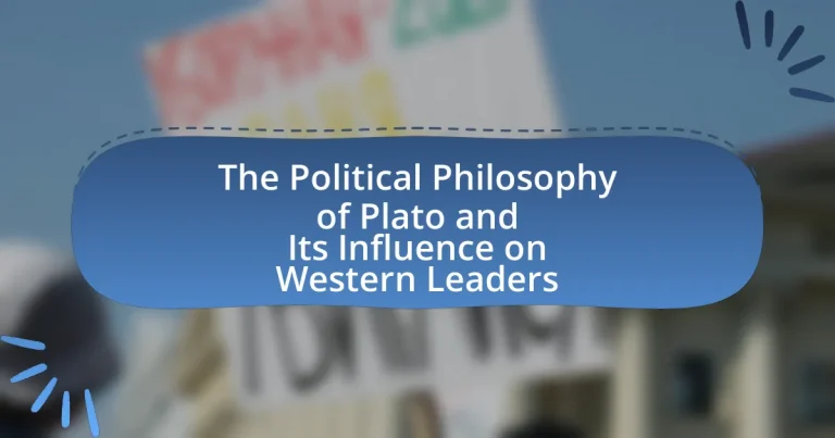 The Political Philosophy Of Plato And Its Influence On Western Leaders ...