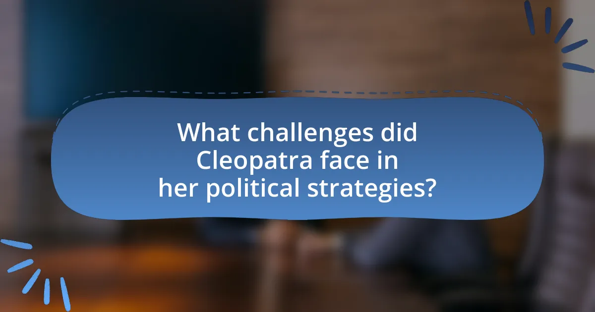 The Political Strategies Of Cleopatra: Power And Diplomacy In Ancient ...
